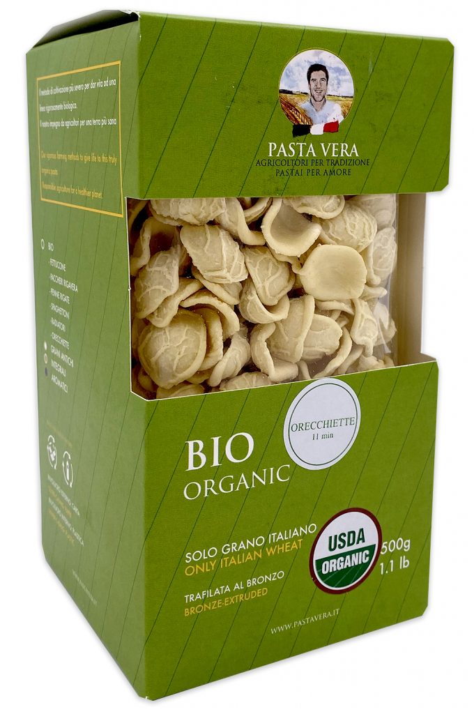 Pasta Vera Organic Orecchiette Pasta - Artisanal Italian Foods