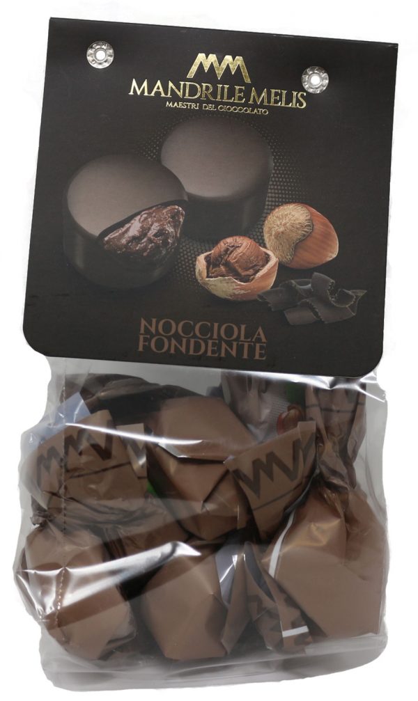 Mandrile Melis Dark Chocolate Praline filled with Hazelnut Cream ...