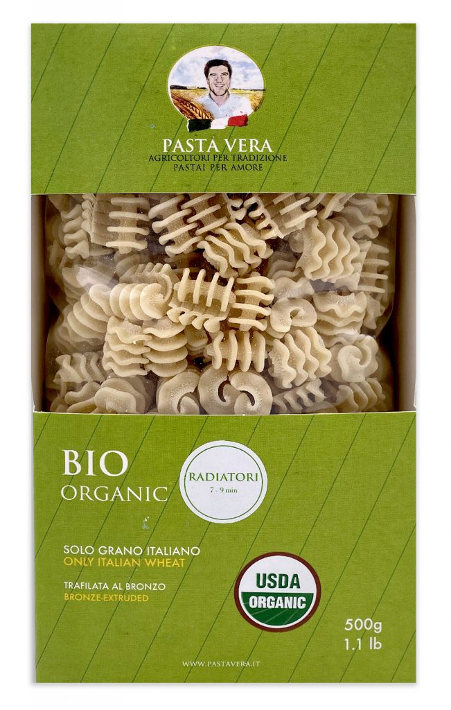 Pasta Vera Organic Radiatori Pasta - Artisanal Italian Foods