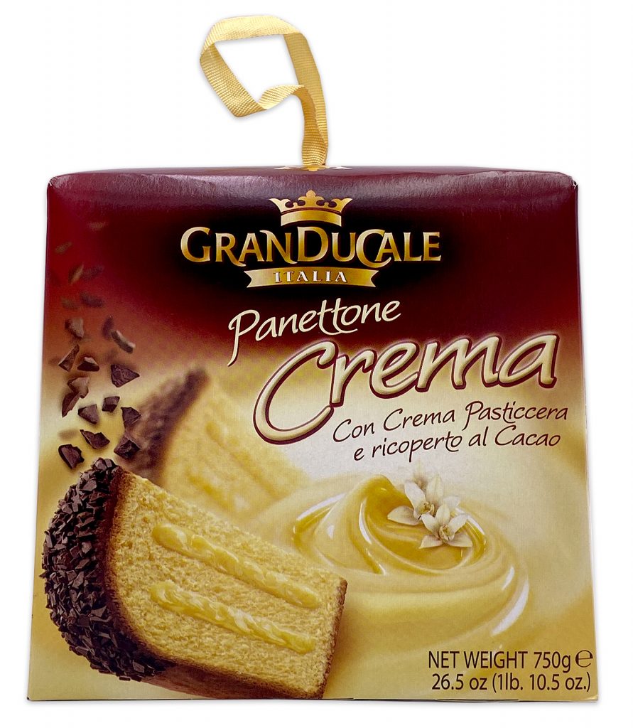 Gran Ducale Italian Crema Panettone 750g - Artisanal Italian Foods