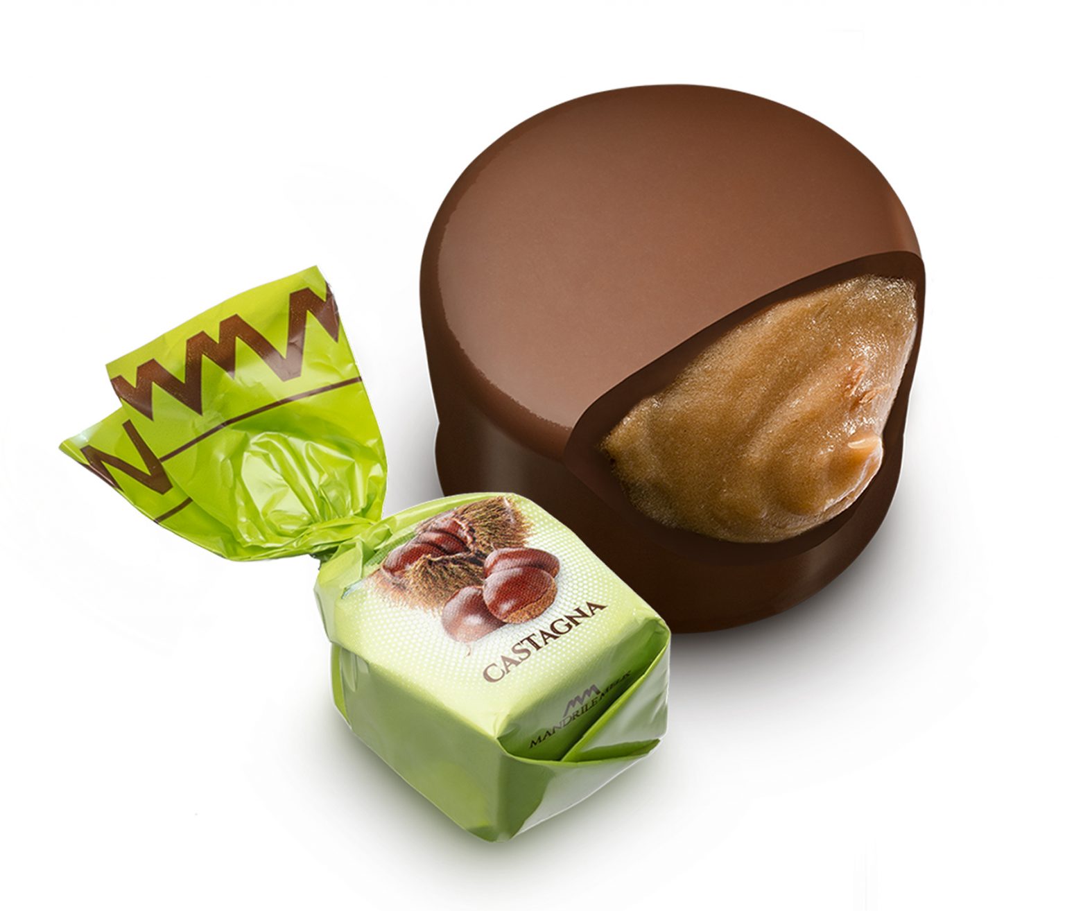 Mandrile Melis Castagna Chestnut Milk Chocolate Praline - Artisanal ...
