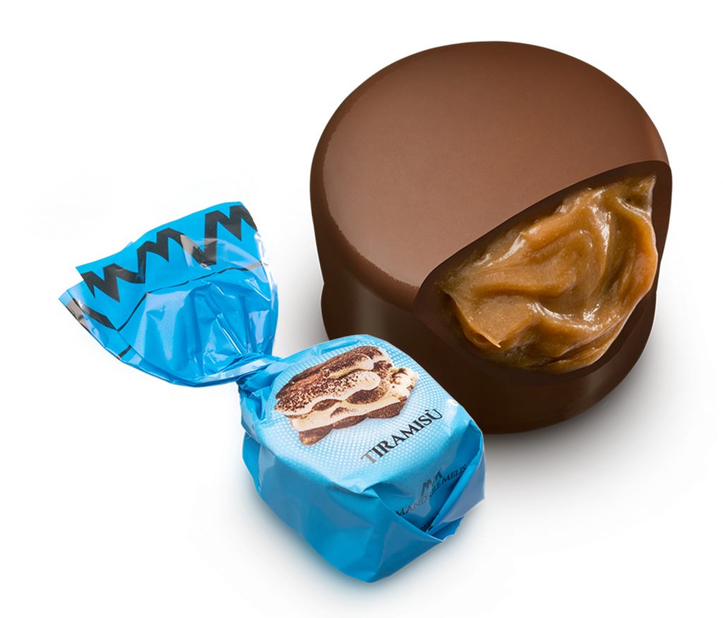 Mandrile Melis Tiramisu Milk Chocolate Praline - Artisanal Italian Foods