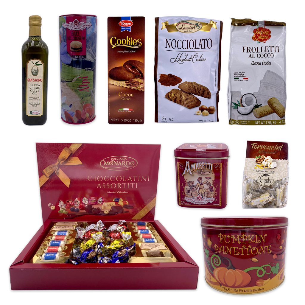 Italian Chocolates Gift Basket - Artisanal Italian Foods