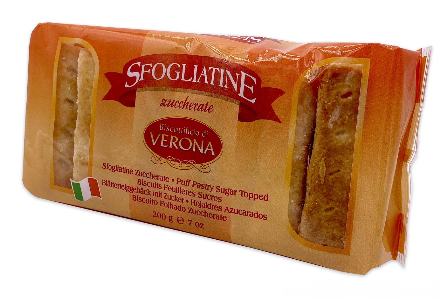 Sfogliatine Zuccherate Italian Puff Pastry Biscuits - Artisanal Italian ...